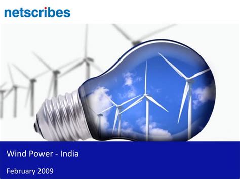Wind Power India Sample Ppt
