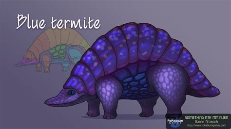 Blue Termite Design Image Something Ate My Alien Moddb