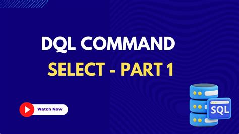 15 Dql Command Select Youtube