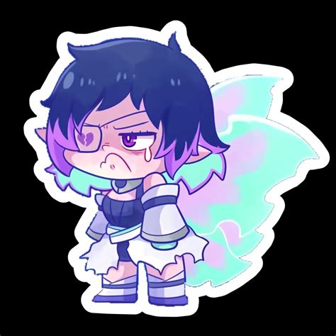 Chibi Krixi By Meowcherri Chibi Nhật Ký Nghệ Thuật Stickers