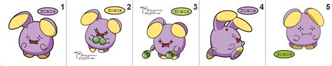 293 Whismur Pan Stickers Pokemon · Splashs Pan Stickers · Online Store