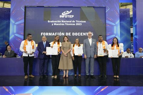 Infotep Gradúa A 5 414 Técnicos Y Maestros Técnicos A Nivel Nacional