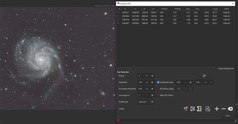 Siril Image Analysis