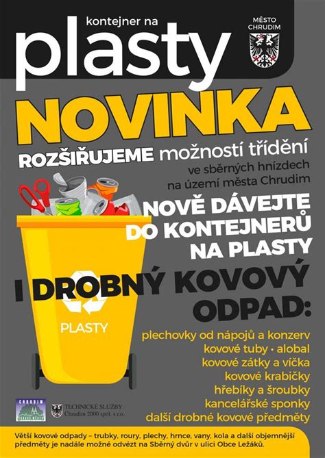 Zásadní změny v třídění odpadu Chrudimské noviny