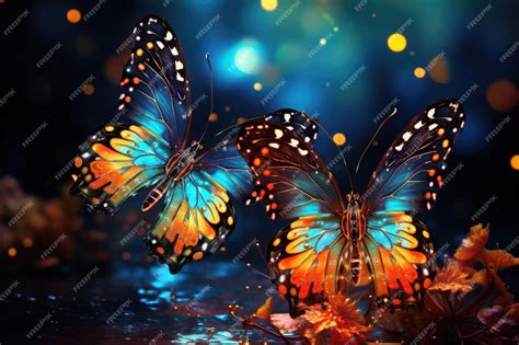 Elegant Flutter Butterflies Background Offering Charming Wallpaper Banner Design Ideal For