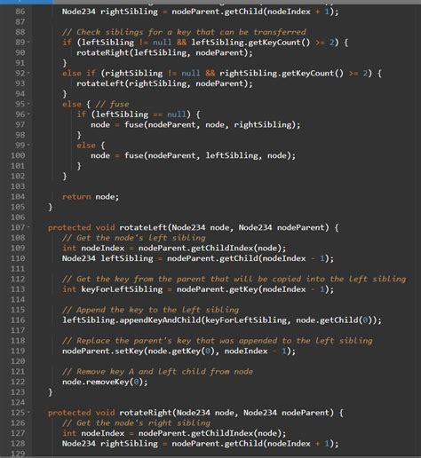 Solved In This Lab The Tree234 Class Is Extended To Support Chegg