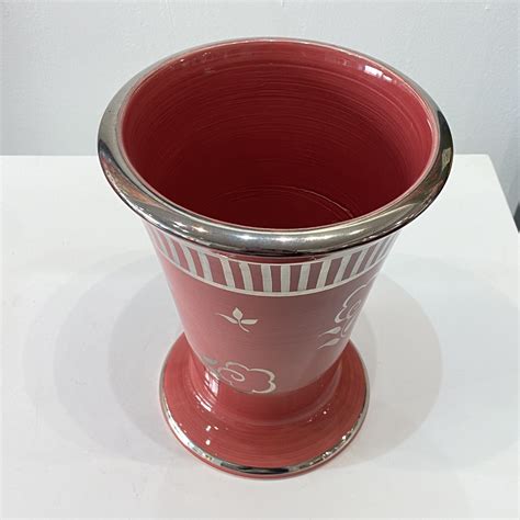 Small Pink Vase By Millicent Taplin Alveston