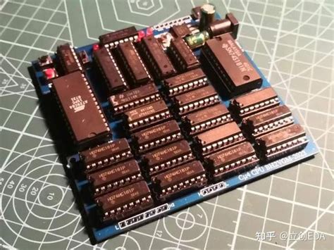 再次简化！用74芯片自制简易cpu，电路设计全开源 知乎