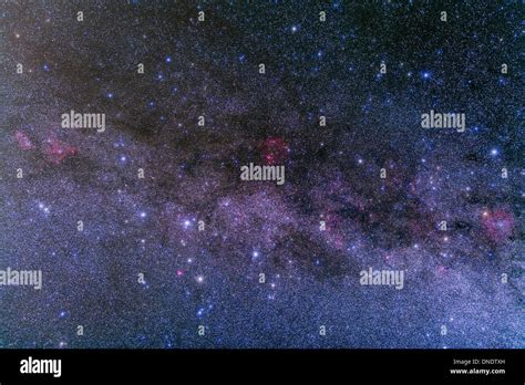 Nebulosity In The Constellations Cassiopeia And Cepheus Showing Ic 1396