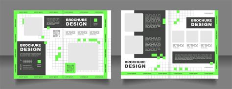 Informing Clients About Company Product Bifold Brochure Template Design
