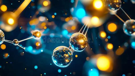 This Artwork Illustrates Quantum Computing Elements With Glowing