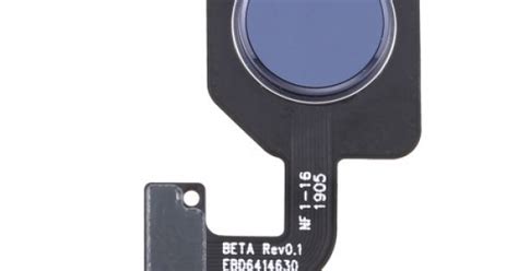 LG G S ThinQ Fingerprint Sensor Replacement Black Cellspare