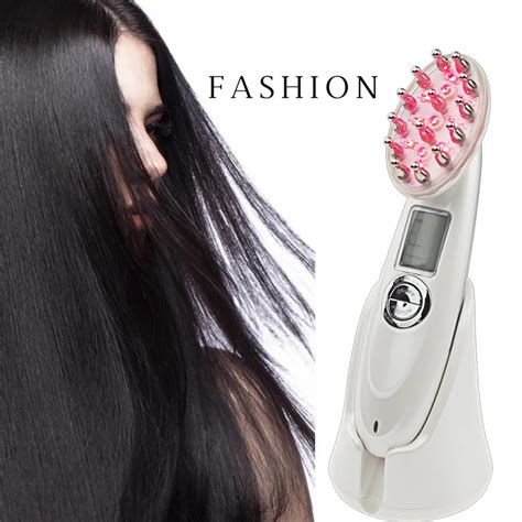 Newest Anti Hair Loss Comb Rf Ems Nurse Led Photon Laser Stimulate Hair