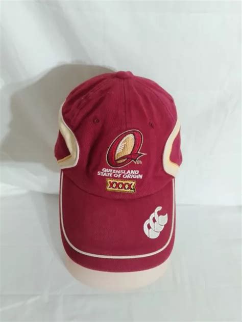 Xxxx State Of Origin Qld Maroons Cap Maroon Embroidered One Size Fits