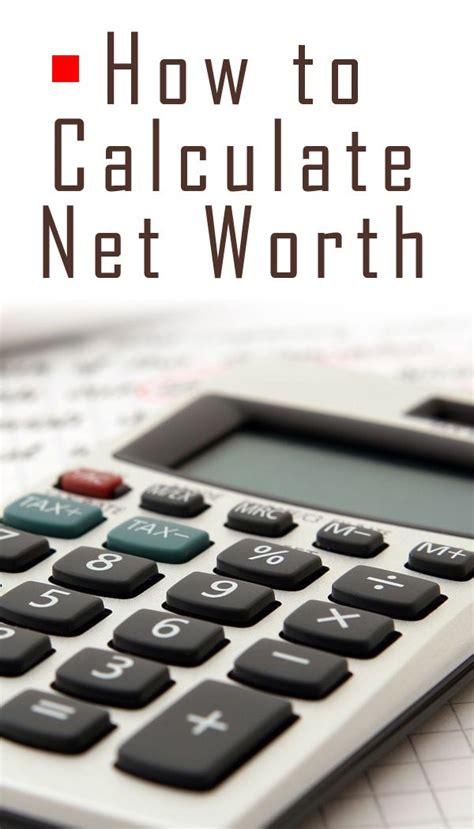 How To Calculate Net Worth Artofit