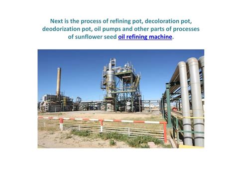 PPT Method Of Making Crude Sunflower Seed Oil Refining Machine PowerPoint Presentation ID