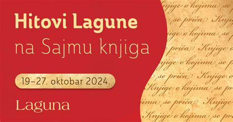 Laguna - Bukmarker - Ne propustite hitove Lagune na Sajmu knjiga - Knjige o kojima se priča