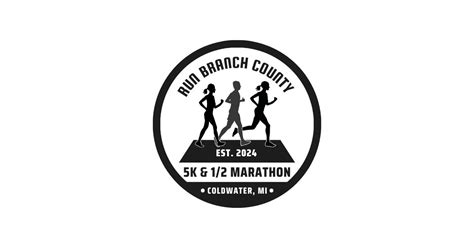 Run Branch County 5k And Half Marathon Course Maps