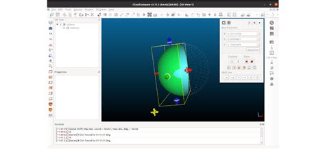 3d 포인트 클라우드 및 메쉬 처리 소프트웨어인 Cloudcompare
