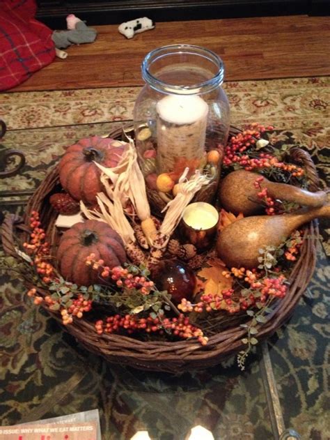 72 Fall Coffee Table Décor Ideas DigsDigs