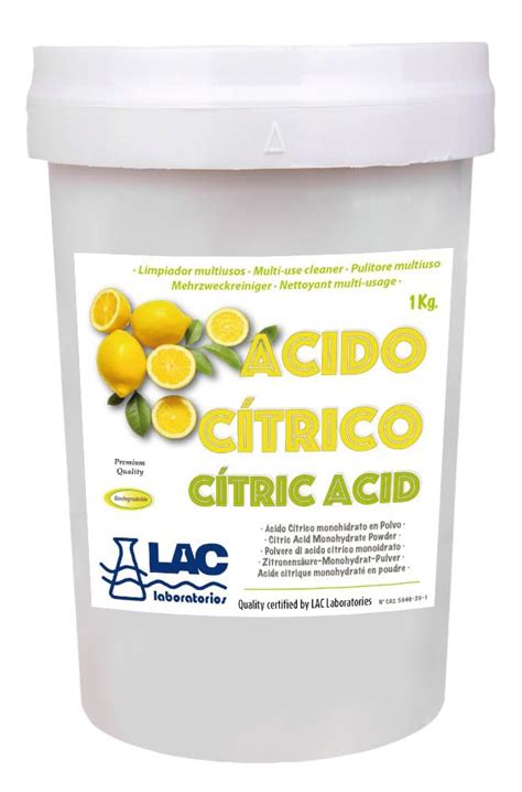 Ácido Citrico Continente Fica pt