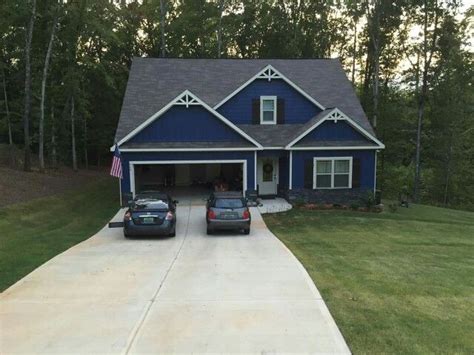 Indigo Batik Sherwin Williams Exterior Paint Finished Product House Paint Exterior