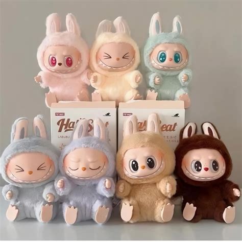 Jual Boneka Labubu Duduk Bisa Pilih Dada Ququ Hehe Sisi Zizi Baba