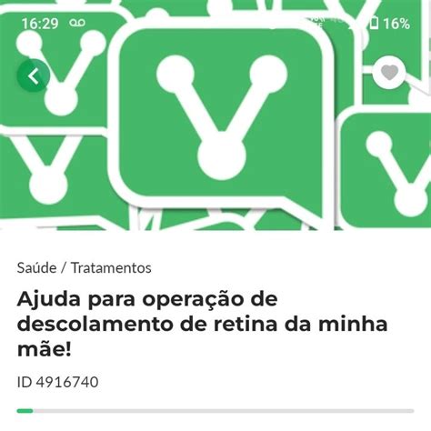 Galera Minha Mãe Precisa Operar Com Urgência O Olho Direito Devido Aos
