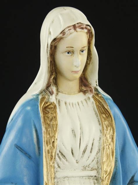 Groot Moeder Maria Onze Lieve Vrouwe Heiligen Beeld In Epoxi Kringwinkel