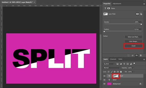 Split Color Text Effect In Adobe Photoshop Edit With Kim