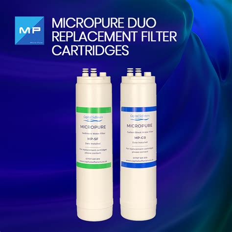 Micropure Duo Replacement Filter Cartridges