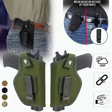 Funda Pistola Tactica Universal Gun Holster Con Clip Metal MercadoLibre