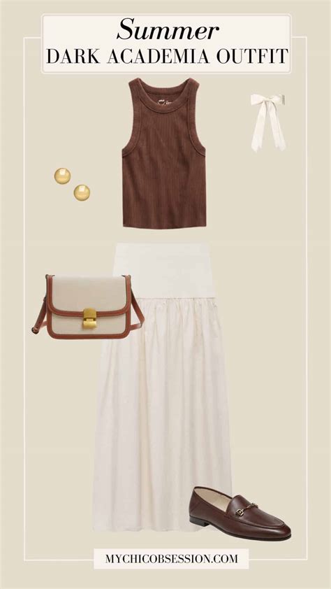 Stylish Summer Dark Academia Outfits To Try This Season My Chic Obsession
