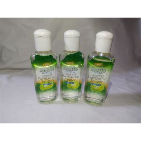 Jual ANTIS HAND SANITIZER ANTISEPTIC 60 ML JERUK NIPIS Shopee Indonesia