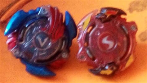 Beyblade Burst Batalla Clásica Valtryek V2 Vs Spryzen S2 Youtube