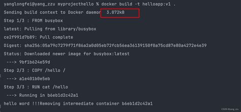 Docker减少构建镜像大小docker打包怎么缩小 Csdn博客