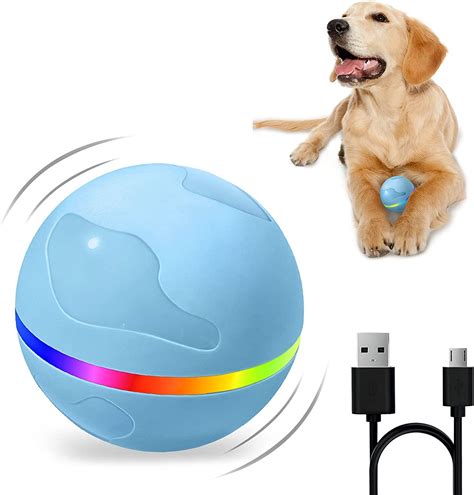 FLUFFEE Jouet Chien Interactif Balle Interactive Pour Chien 8 5CM Balle