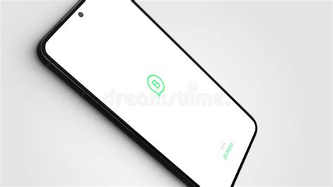 New York Usa 1 May 2023 Whatsapp Business Logo On Phone Screen