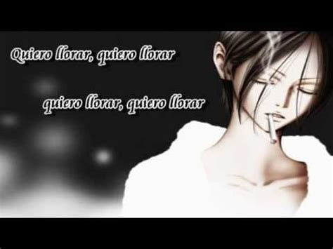 Nana Kuroi Namida Ed Deep Sadness Version Spanish Cover By Elisa