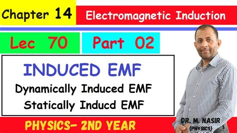 Induced EMF Dynamically Statically Induced EMF Ch 14 Part 2
