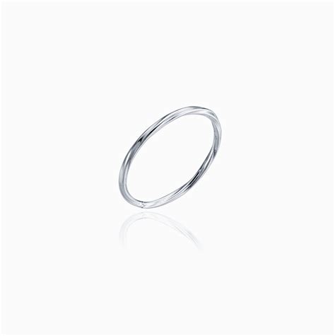 Comprar Anel de Prata Fio Ondulado CLPratas você linda todo dia