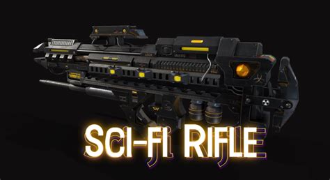 Sci Fi Rifle Ver 2 In Weapons Ue Marketplace
