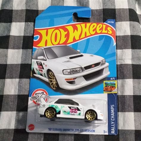 Jual Hot Wheels 98 Subaru Impreza 22b Sti Version Treasure Hunt