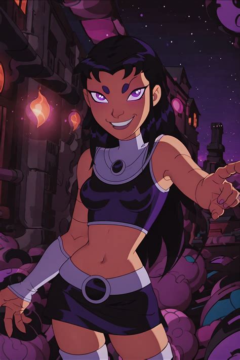Blackfire Teen Titans Cartoon Concept 10 By Quantumreel On Deviantart