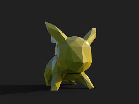 Stl File Pikachu 🐉・3d Printing Idea To Download・cults