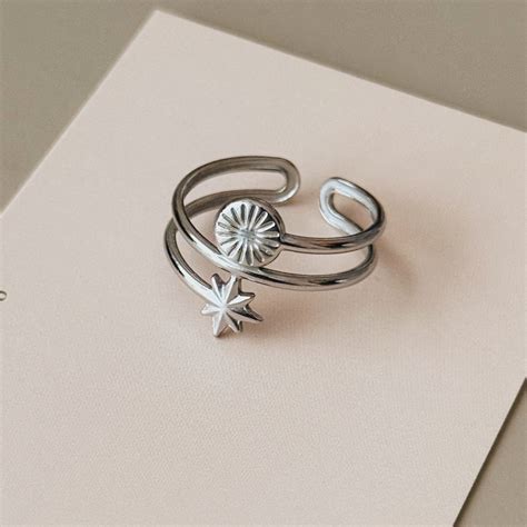 Space Orbit Ring Silver A Kynd