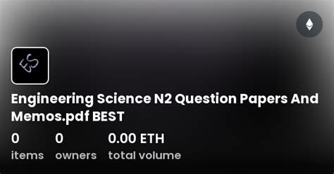 Engineering Science N2 Question Papers And Memospdf Best Collection
