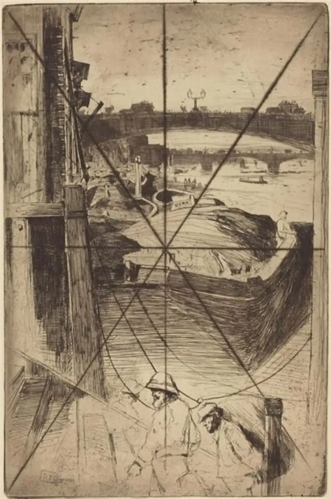 David Young Cameron Thames Barges Picture Color Codes