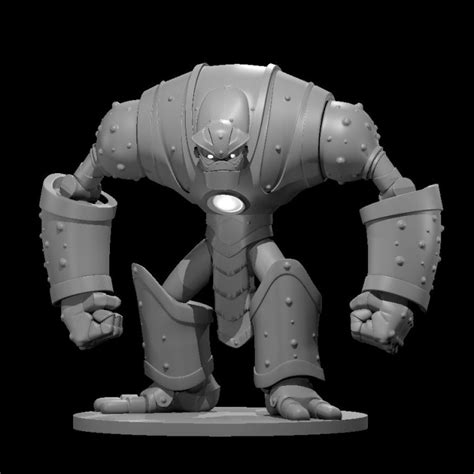 D Printable Mithral Golem By Miguel Zavala