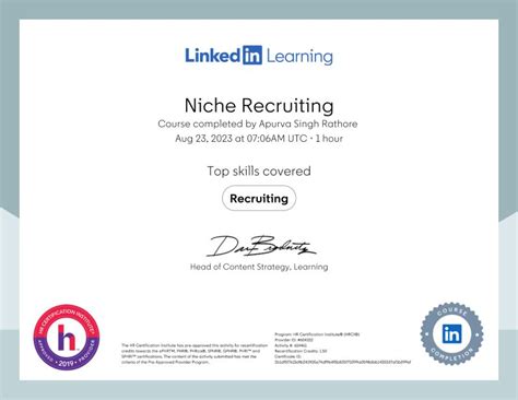 Apurva Singh Rathore On Linkedin Certificate Of Completion